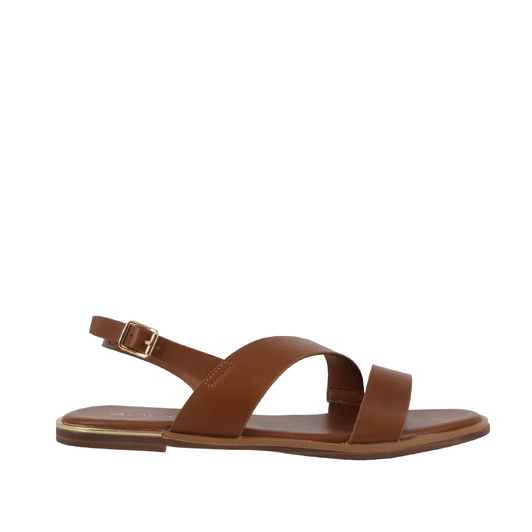 Sandalias flats Galatea color tan - ADOC Guatemala – Tiendas ADOC Guatemala