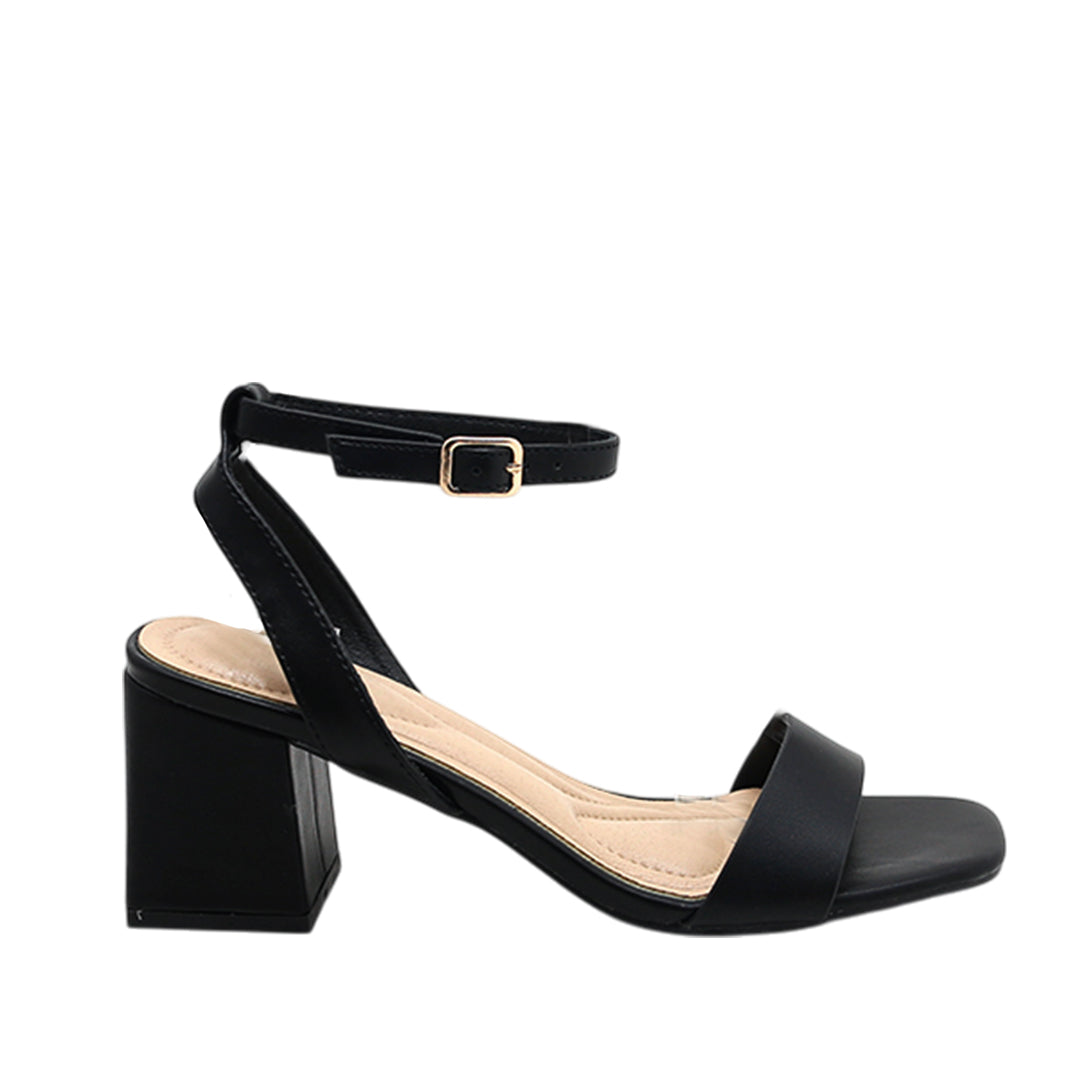 Sandalias de tacón Silvanna para mujer color negro - ADOC Guatemala ...